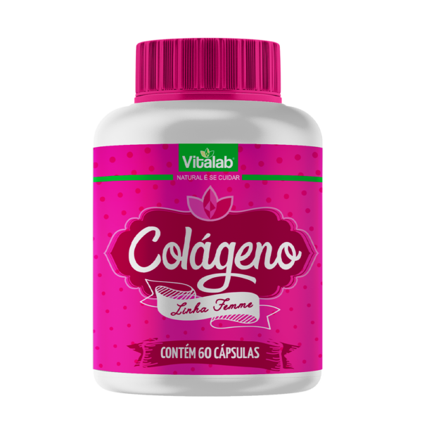 Colágeno em Cápsulas (60 caps) – Vitalab – Natural é se cuidar